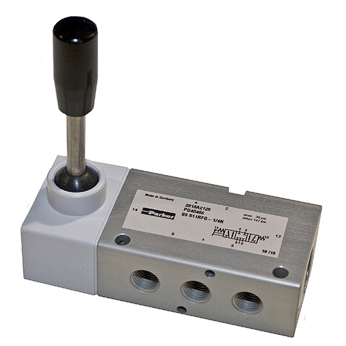 Lever Valve - 3-Position - Spring-Return Type | WPG