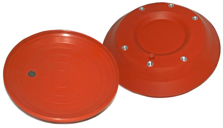 10" Vacuum Pad - for Curved Surfaces - Heat Resistant - for Hand ...